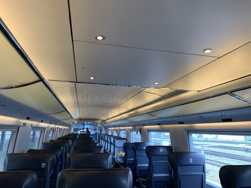 German Train, First Class, Empty Editorial Stock Photo - Image of ...
