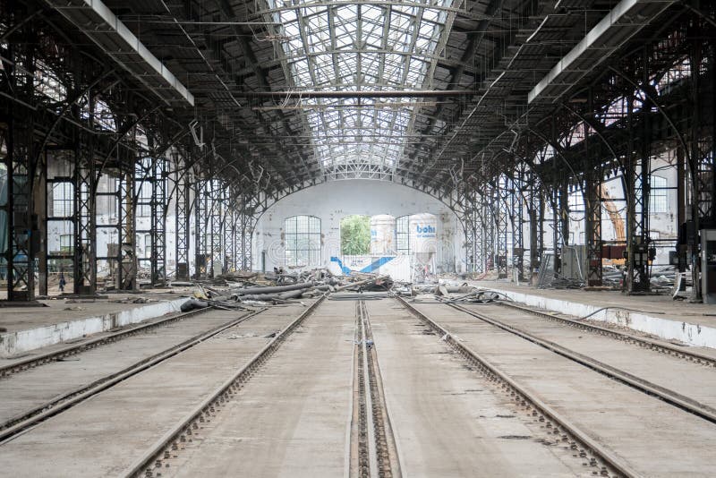Train repair factory editorial stock photo. Image of industry - 26542073