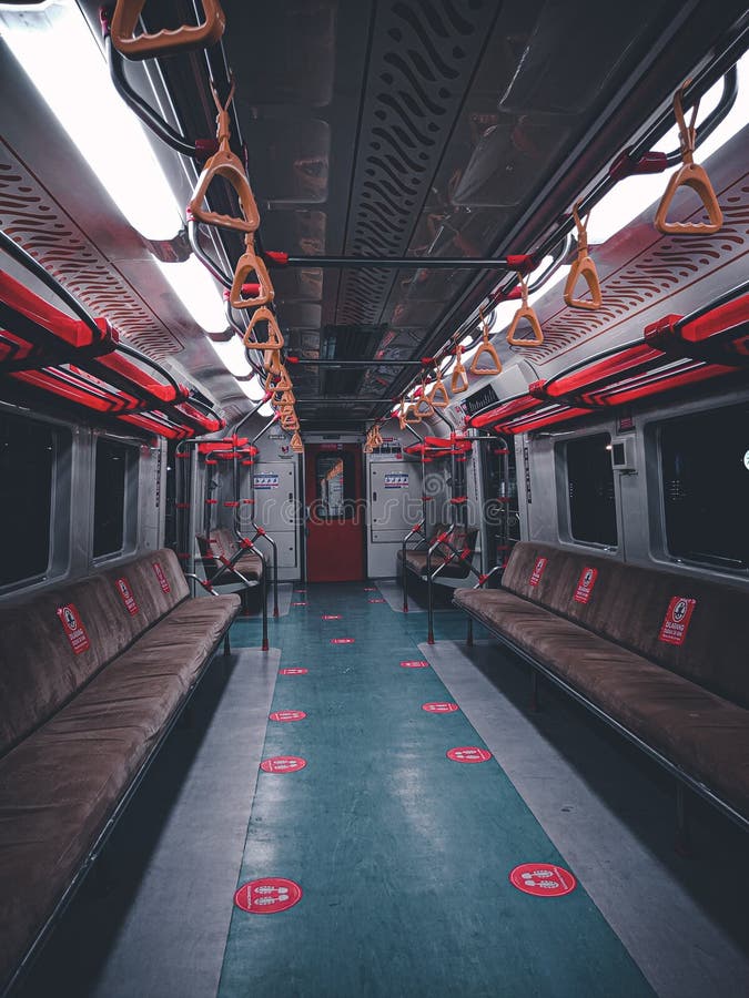 Empty Train Like Loneliness Stock Photo - Image of transport, subway ...