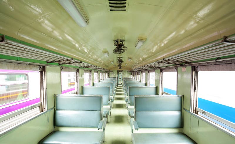 Empty Train stock photo. Image of arrival, railroad, cabin - 32779894