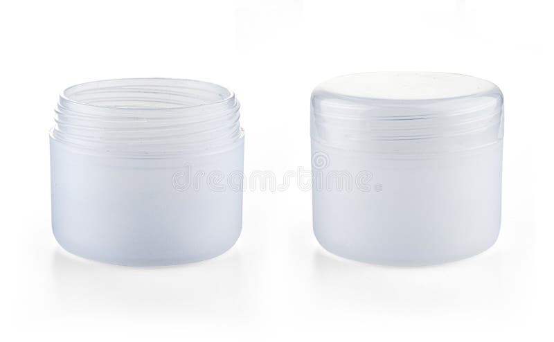 Blank Package of Empty Plastic Mockup Bottle Stock Image - Image of ...