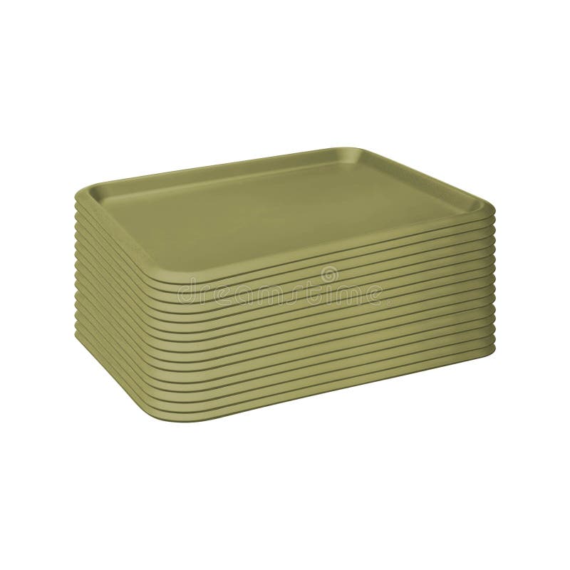 Empty tray isolated stock image. Image of horizontal - 126619725