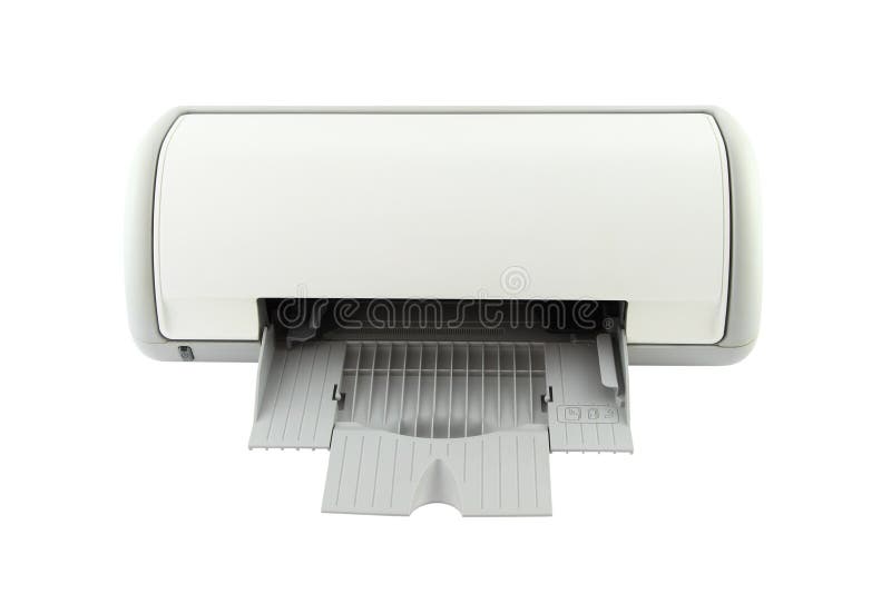 Empty tray printer stock photo. Image of desktop, printer - 23536016
