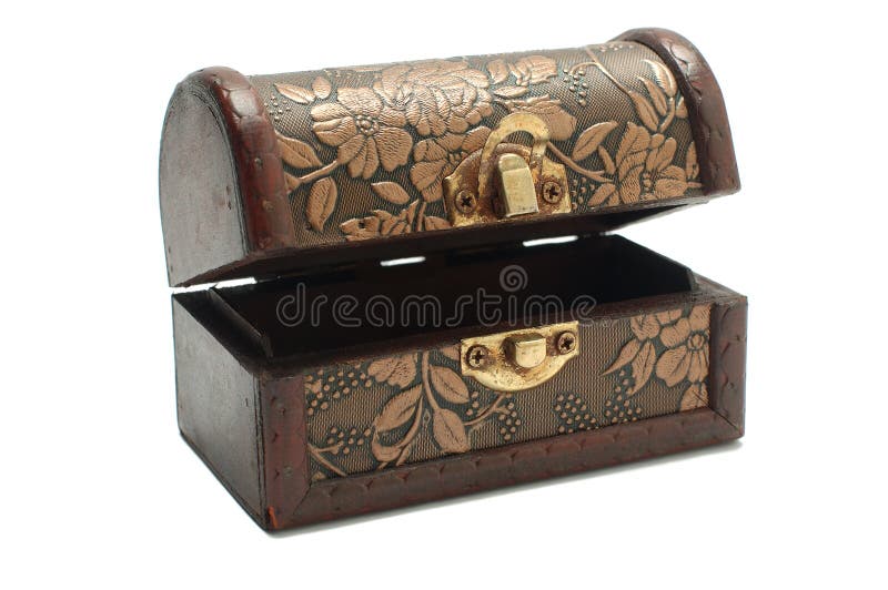 Empty treasure box stock photo. Image of dresser, luxury - 1653516