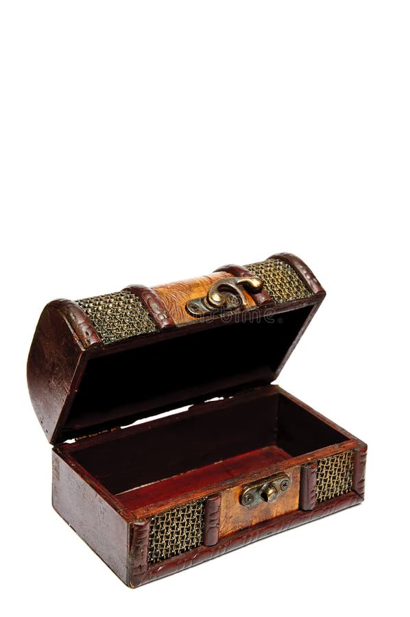 Empty treasure box stock photo. Image of dresser, luxury - 1653516