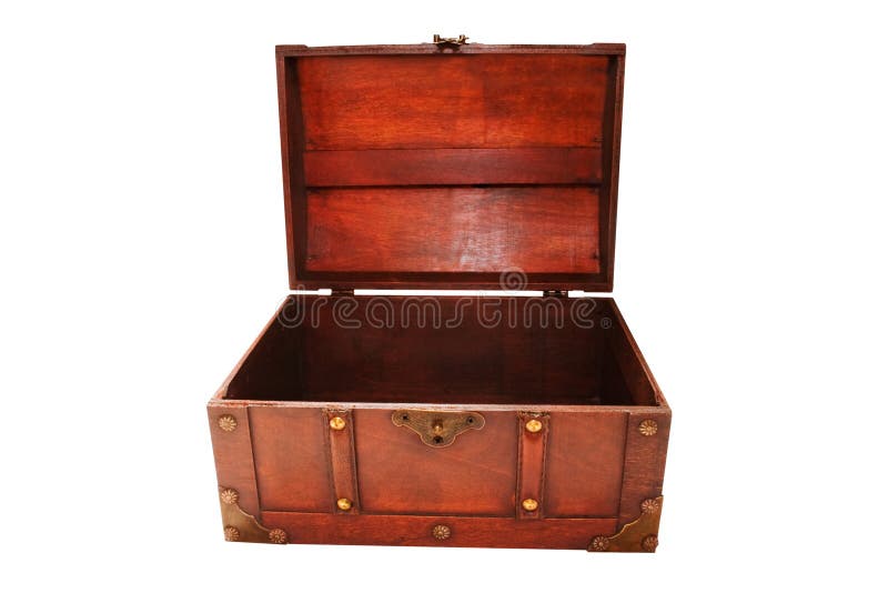 Open Empty Treasure Chest