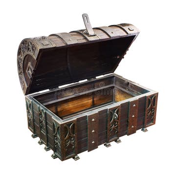 Empty treasure Chest stock image. Image of ring, pirate - 7472599