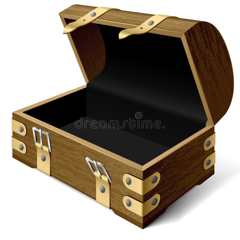Empty Treasure Chest Clipart 350 Empty Treasure Chest High Res