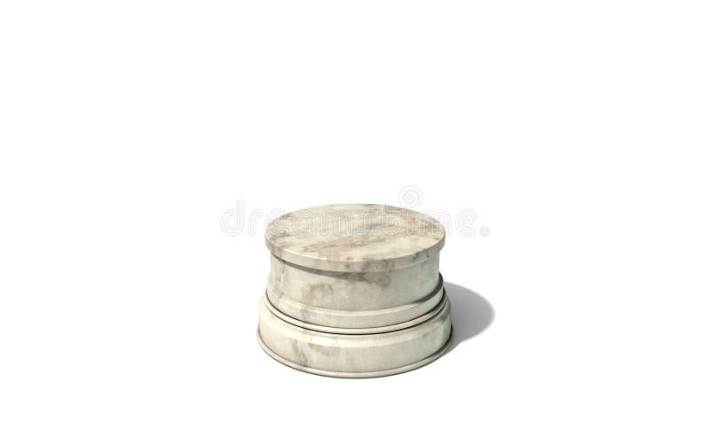 Empty Trophy Base stock illustration. Illustration of render - 88704699