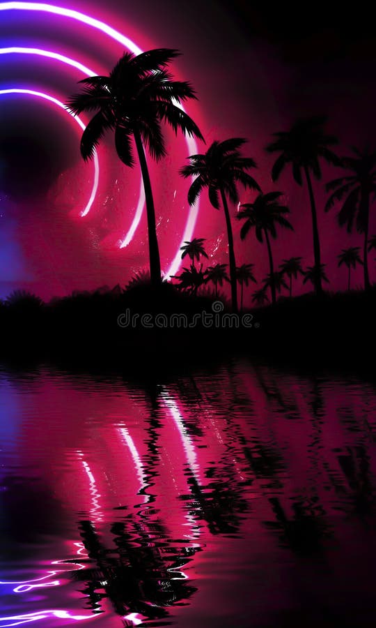 Beautiful Tropical Beach Silhouettes Palm Trees Sunset Stock ... Beautiful Tropical Beach Silhouettes Palm Trees Sunset Stock ...