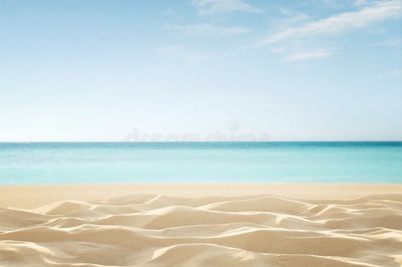 Empty beach at the sunset stock image. Image of hill - 42595469