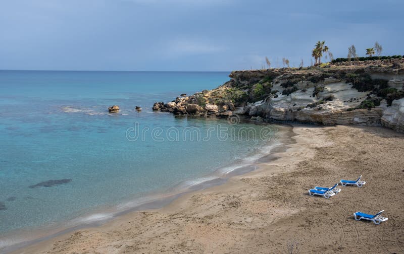 Empty Tropical Sandy Beach in Winter. Summer Beach, Holiday Resort ...