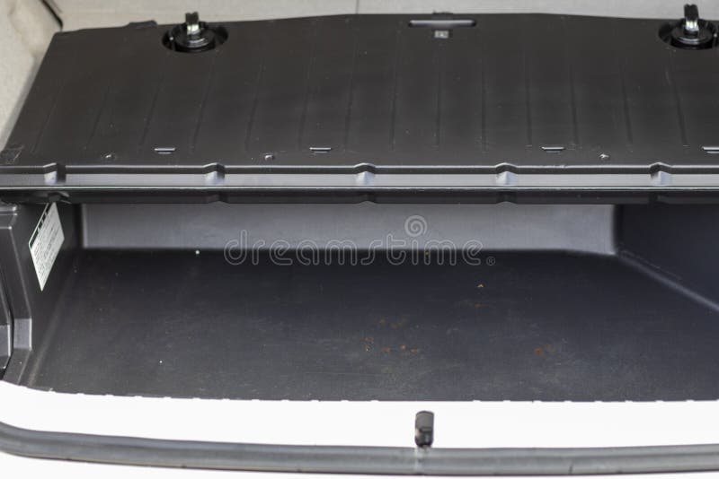 Empty trunk of a car stock photo. Image of empty, vehicle - 242066578