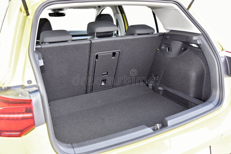 The Trunk of a Passenger Car Stock Image - Image of empty, boot: 319137297