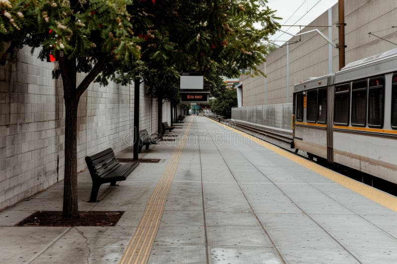 Empty Urban Train Station Platform Stock Illustrations – 2,741 Empty ...