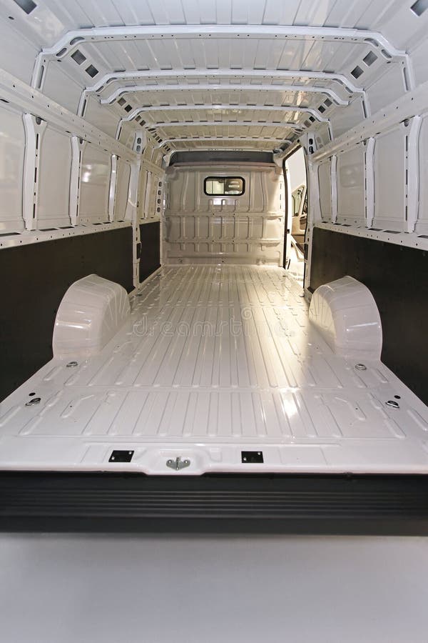 Delivery Van Empty stock photo. Image of transportation - 61664458