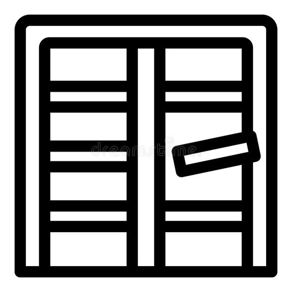 Empty Vending Machine with Closed Shutter Presenting Blank Label Stock ...