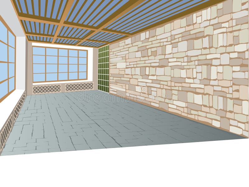 Apartment Veranda Stock Illustrations – 781 Apartment Veranda Stock ...