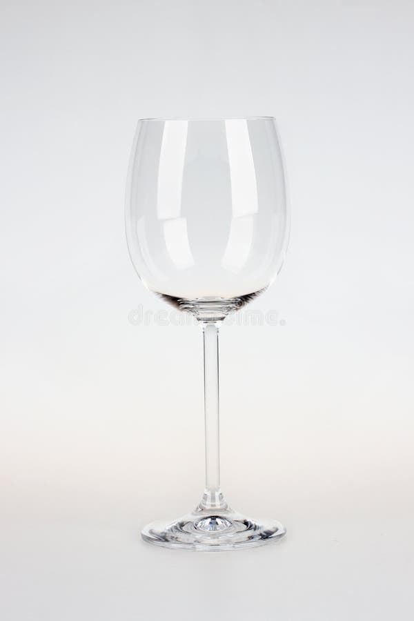 Empty vine glass stock photo. Image of still, drink, celebrate - 29503162