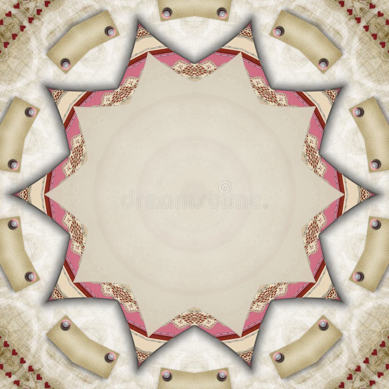 Empty vintage frame stock illustration. Illustration of creative - 46527217