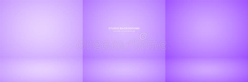 Empty Violet Studio Abstract Backgrounds with Spotlight Effect. Product ...