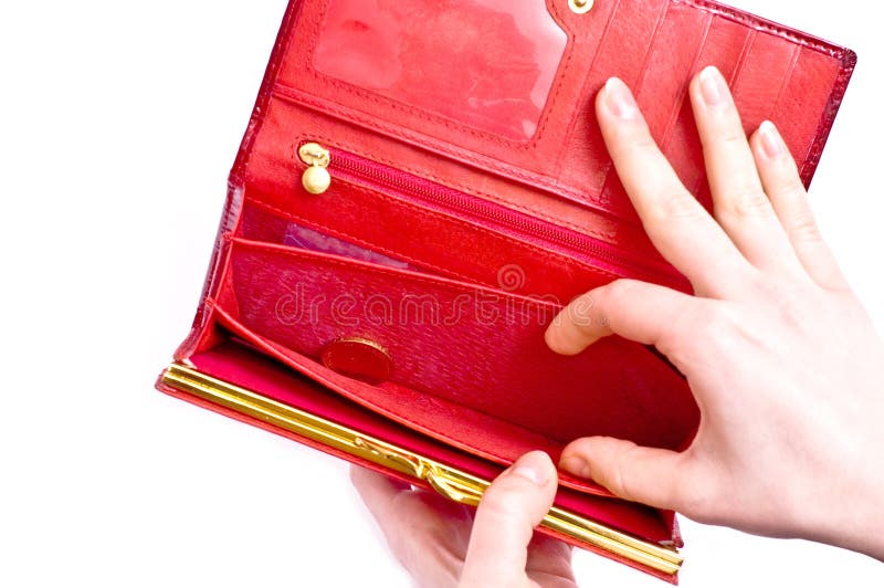 Empty Wallet stock photo. Image of close, poverty, money - 7343656