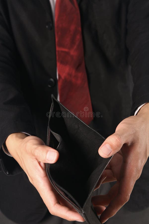 Empty wallet stock image. Image of business, open, blank - 21350387
