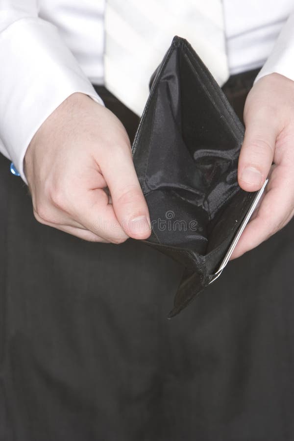 Empty Wallet stock photo. Image of shirt, needy, mature - 2406100