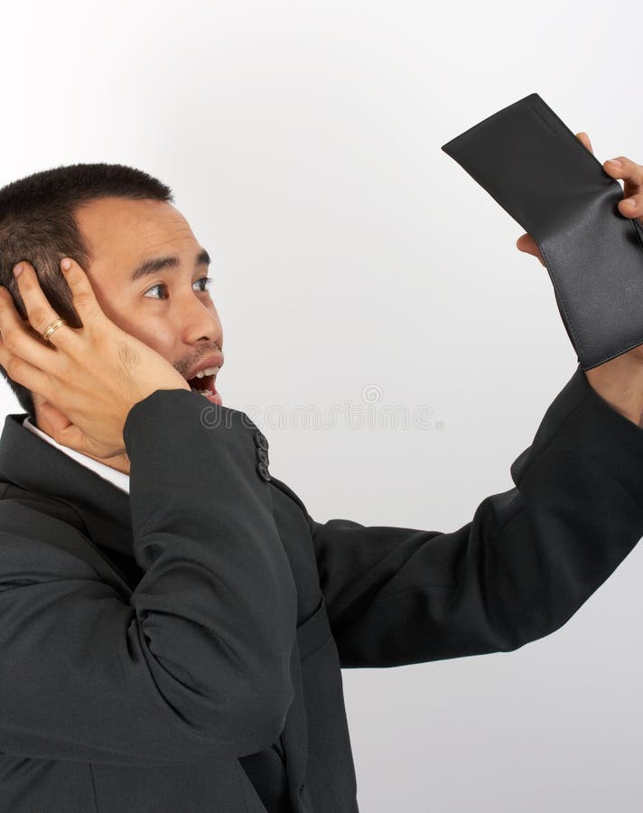 Empty wallet stock image. Image of person, business, poor - 3558373