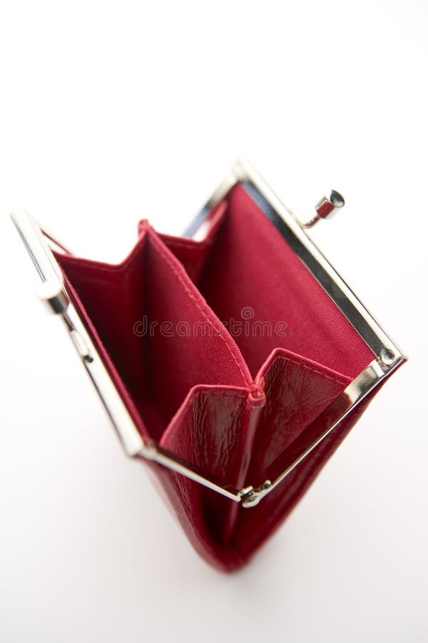 Empty wallet stock image. Image of leather, broke, beggared - 34786917