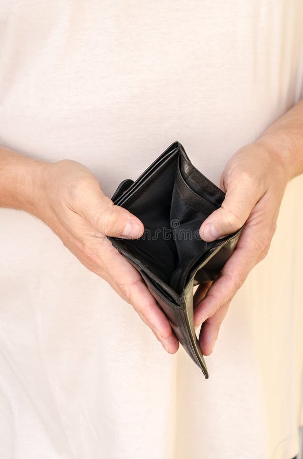 Empty wallet stock image. Image of money, wallet, empty - 55419583
