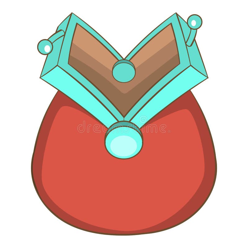 Empty Wallet Icon, Cartoon Style Stock Vector - Illustration of ...