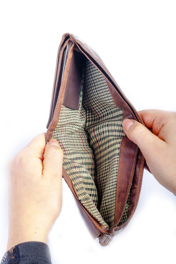 Empty wallet stock image. Image of currency, object, closeup - 35338815