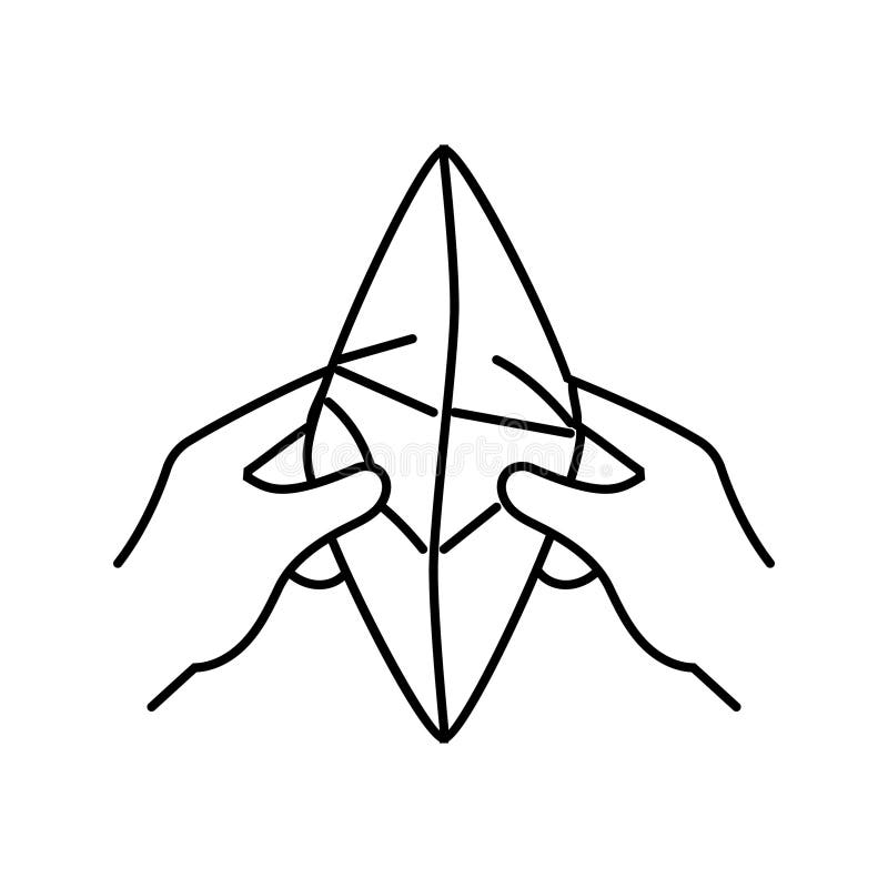 Empty Wallet Line Icon Vector Illustration Stock Vector - Illustration ...