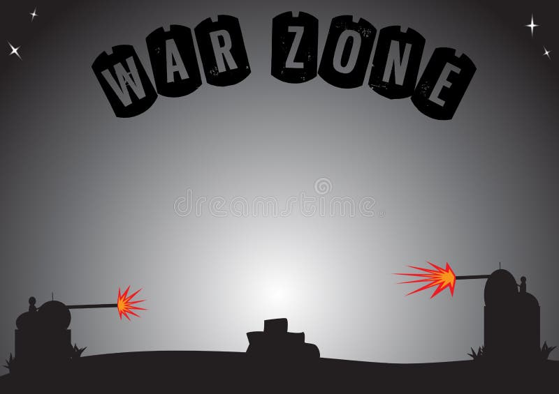 Empty War Zone stock illustration. Illustration of death - 50380938