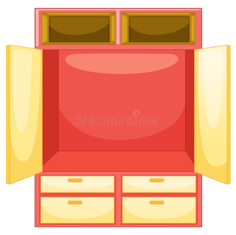 Empty wardrobe stock vector. Illustration of interior - 24555302 Empty wardrobe stock vector. Illustration of interior - 24555302