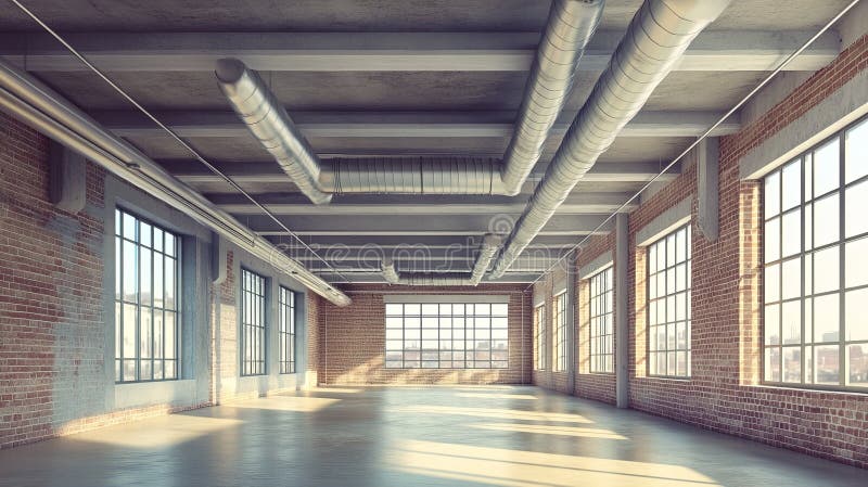 Industrial Exposed Ceiling Framing