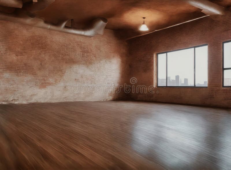 Empty Warehouse Wall or Commercial Area, Industrial Background Stock ...