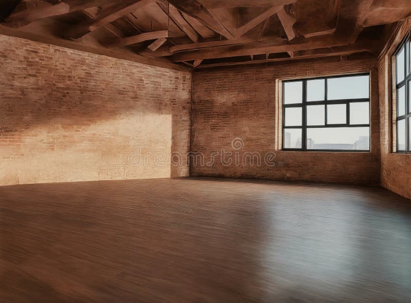 Empty Warehouse Wall or Commercial Area, Industrial Background Stock ...