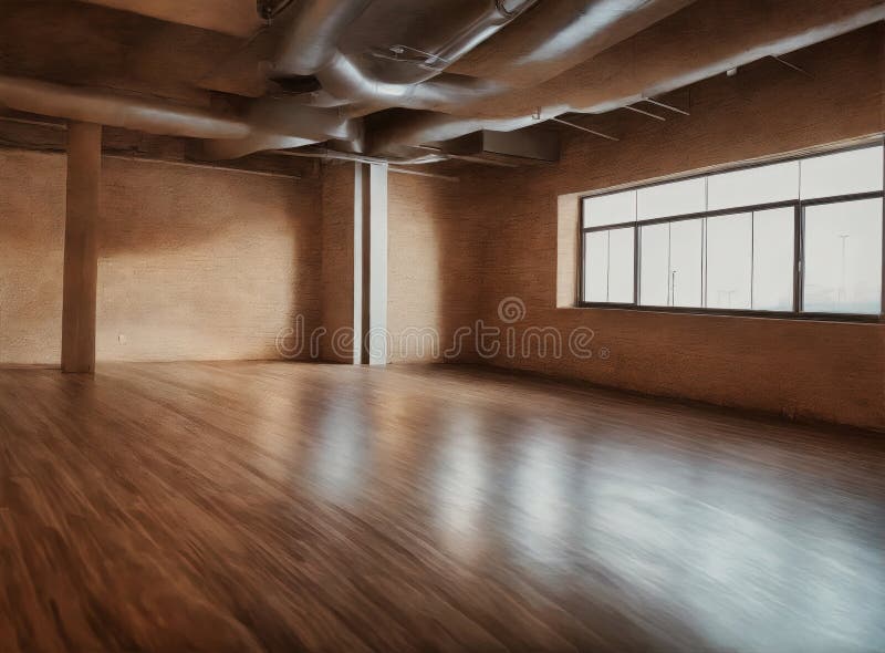 Empty Warehouse Wall or Commercial Area, Industrial Background Stock ...