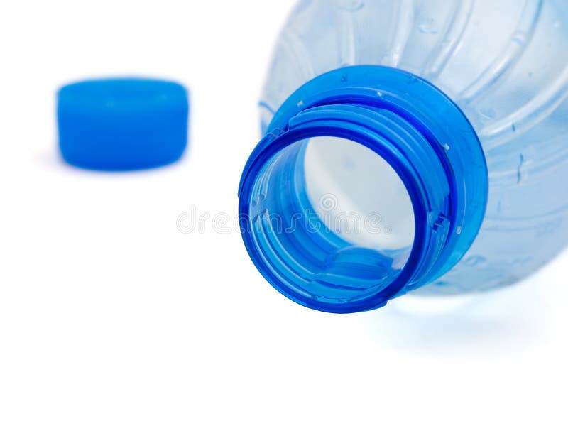 Empty bottle and cap stock photo. Image of bubble, freshness - 11962954