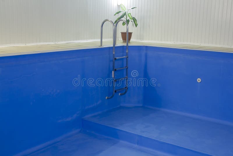 Empty water pool stock image. Image of blue, dangerous - 78169561