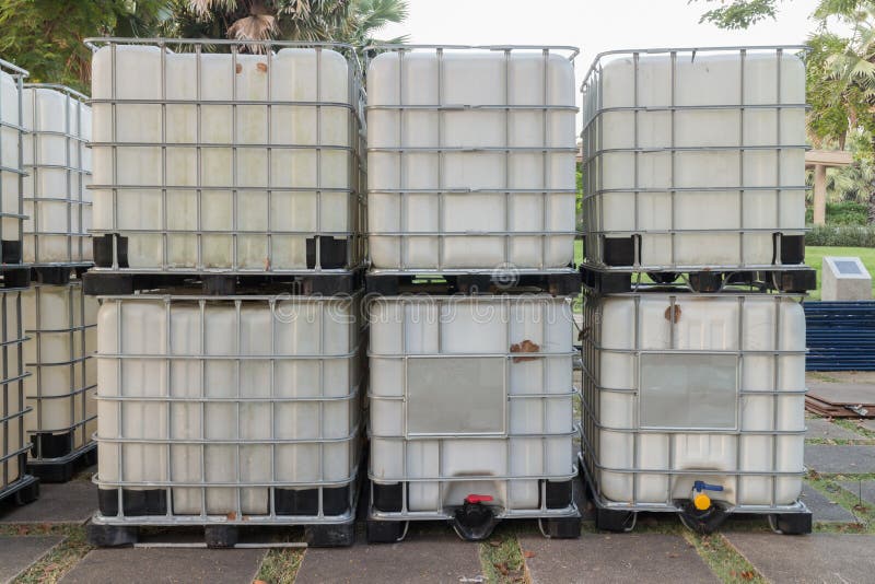 The empty water tank stock image. Image of white, warehouse - 52076055