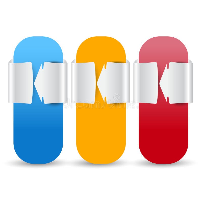 Empty Web Banner for Your Advertisement Stock Vector - Illustration of ...