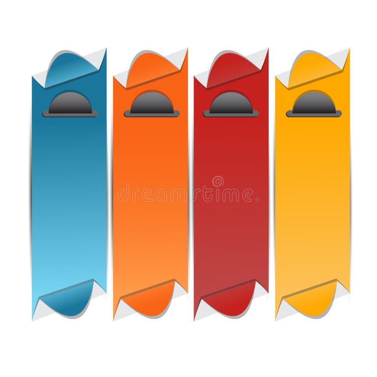 Empty Web Banners,labels,header or Tags for Your Advertisement Stock ...