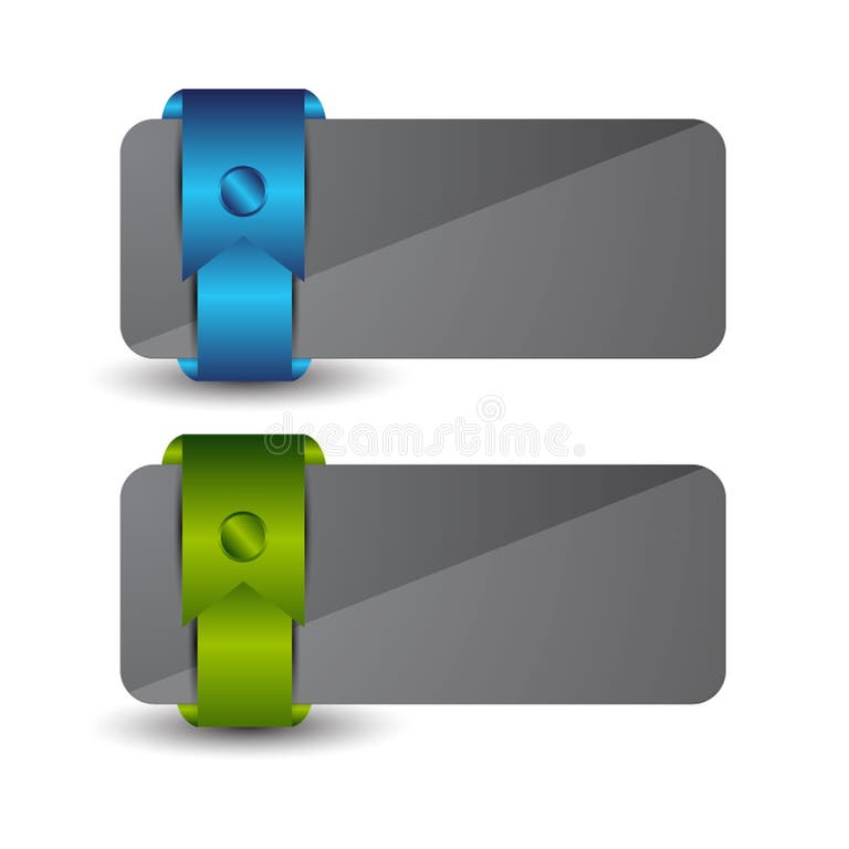 Empty Web Banners,labels,header or Tags for Your Advertisement Stock ...