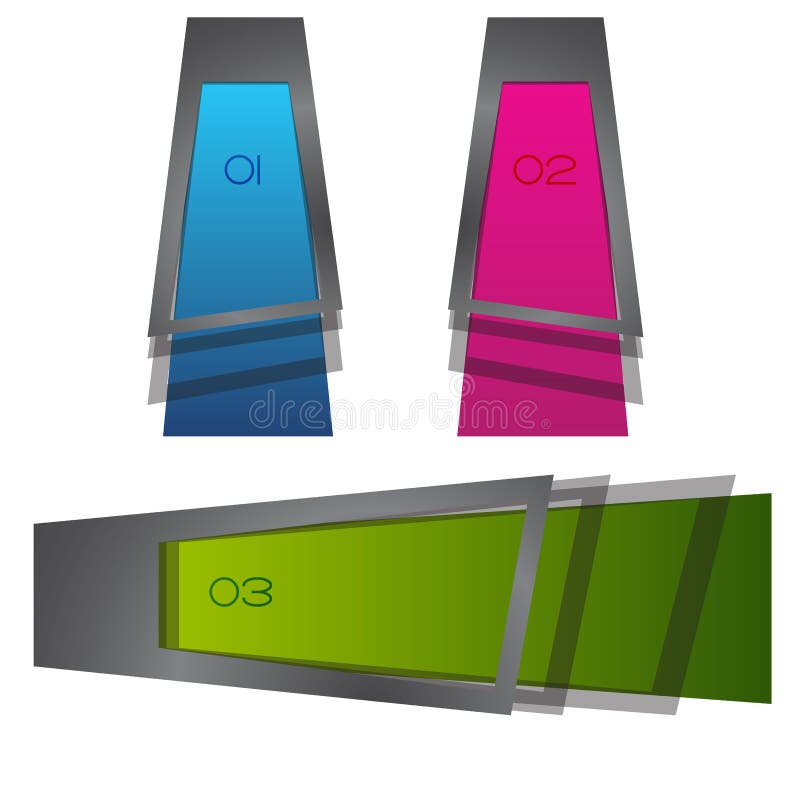 Empty Web Banners,labels,header or Tags for Your Advertisement Stock ...