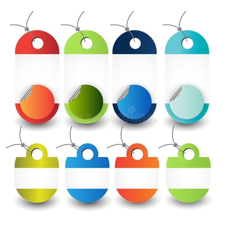 Empty Web Banners,labels,header or Tags for Your Advertisement Stock ...