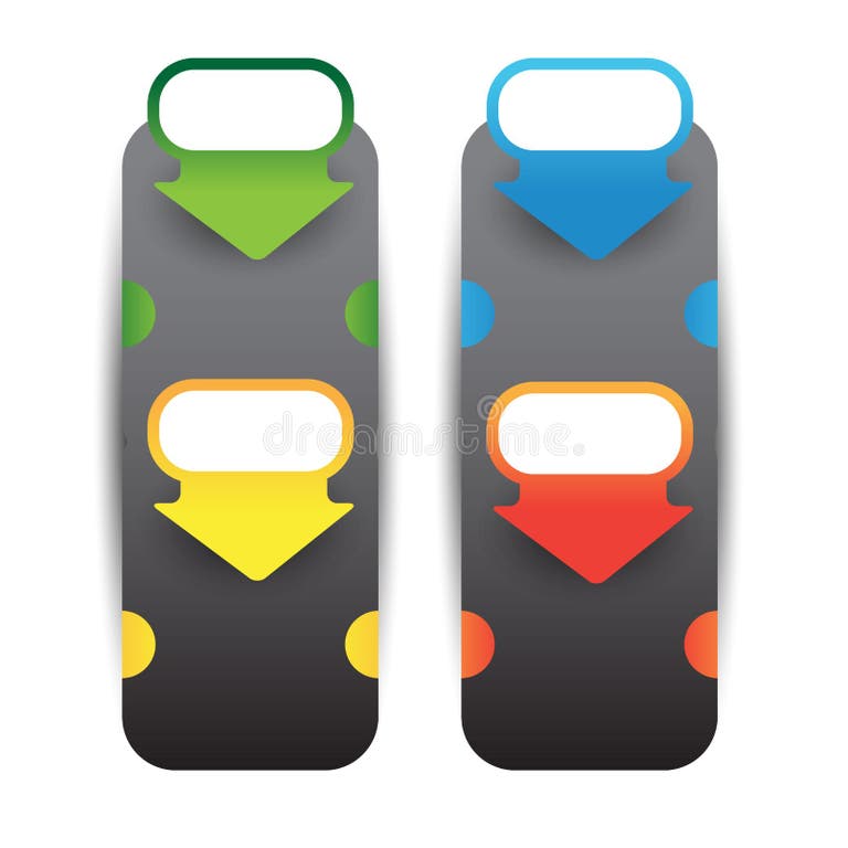 Empty Web Banners,labels,header or Tags for Your Advertisement Stock ...