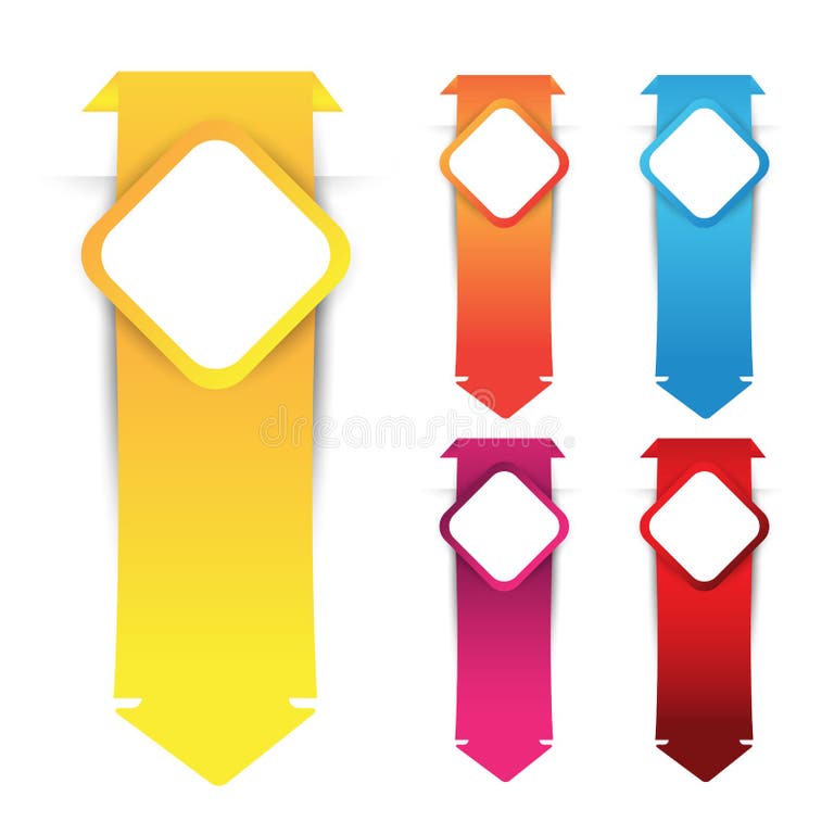 Empty Web Banners,labels,header or Tags for Your Advertisement Stock ...